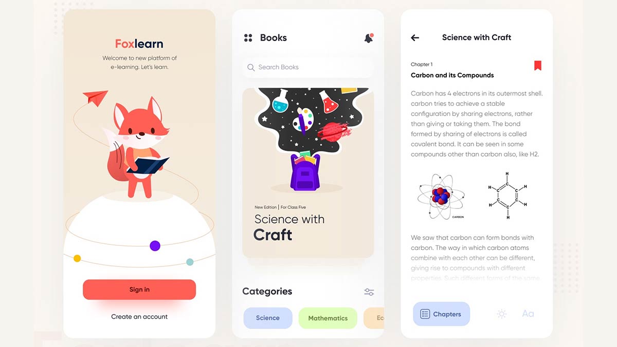 Free Language Learning App Figma Template - Free Figma Template