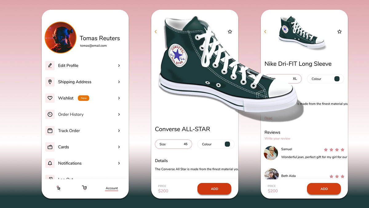 Free Figma eCommerce Product Screen Template - Figma Template