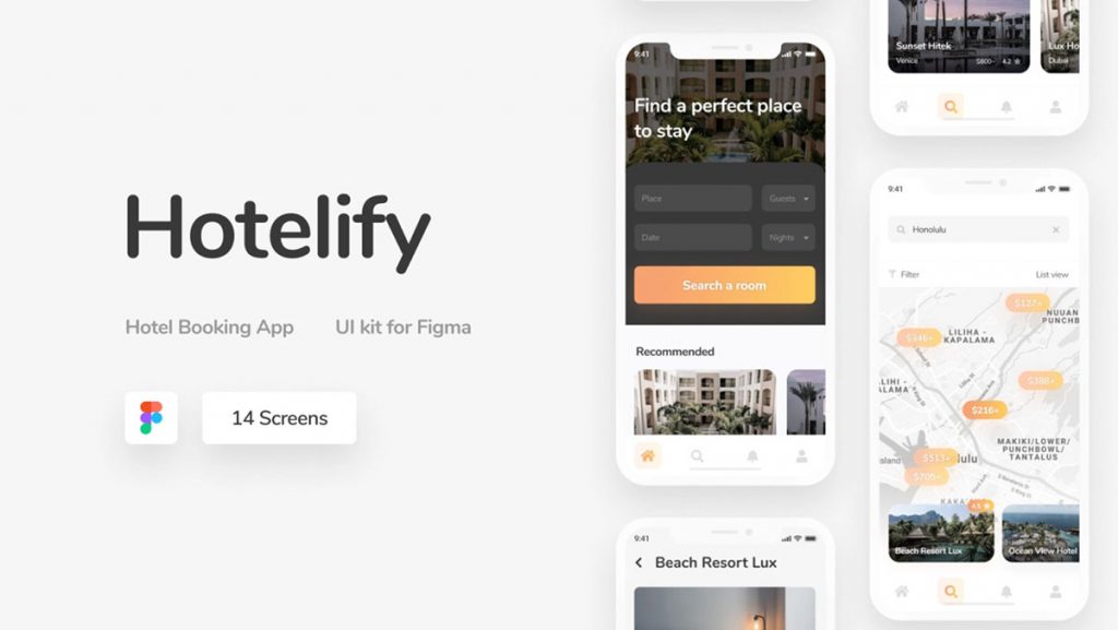 Free Safety Location Tracking App UI Figma Template - Free Figma Template