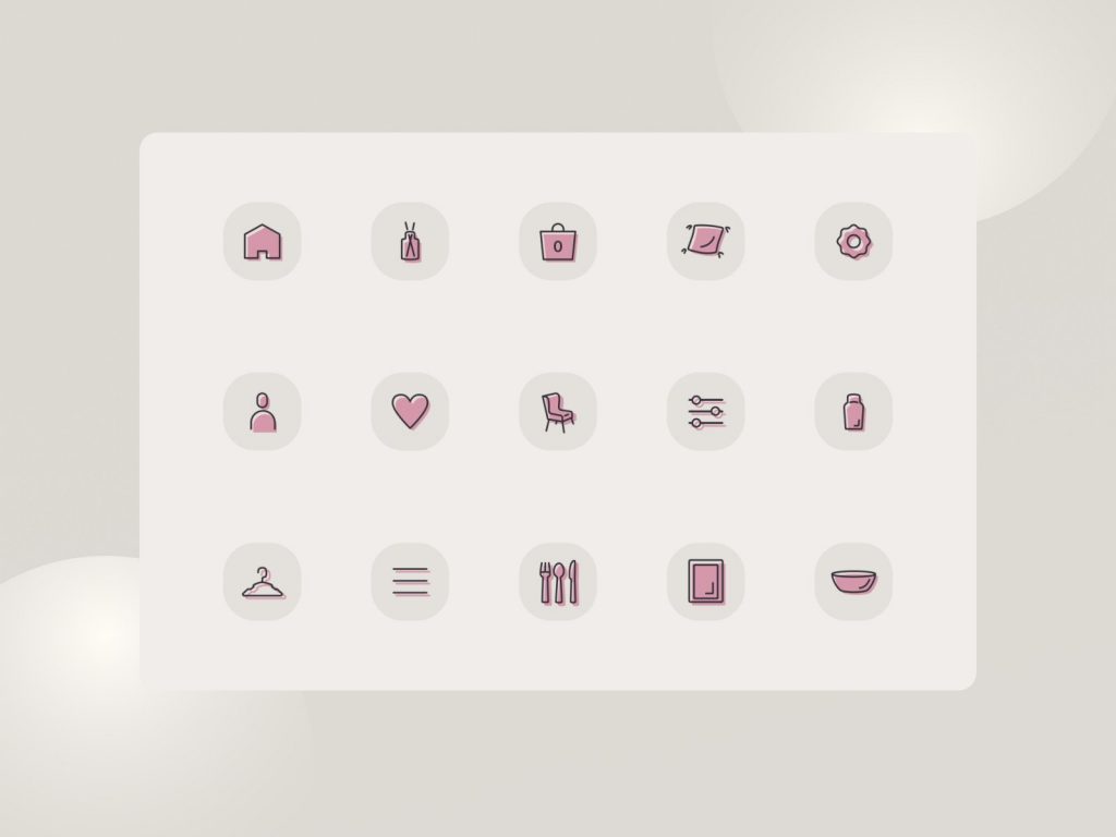 Free Furnitures Figma Icon Set - Free Figma Template s