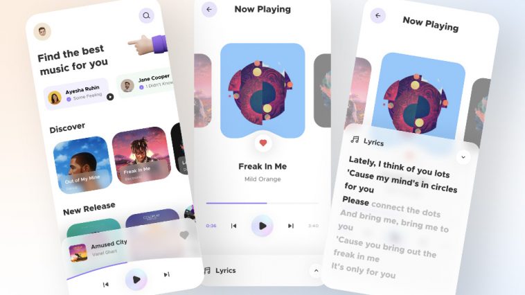 Spotify Music Album App UI Screen Figma for free downloads - UiKitFree