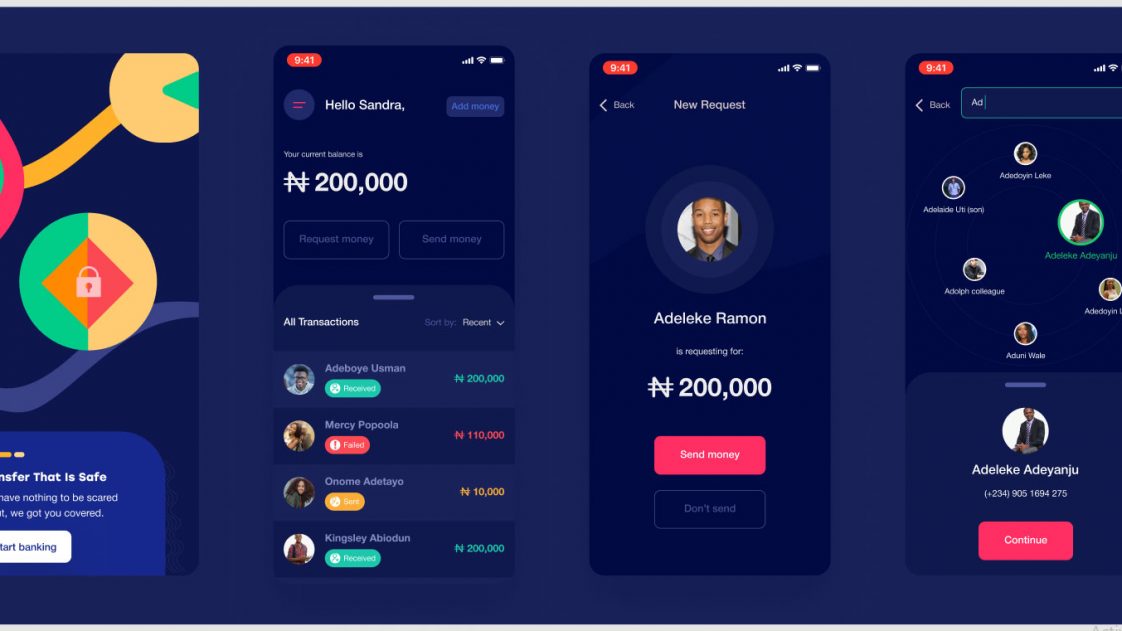 Figma Expense Tracker App Concept - Free Figma Template