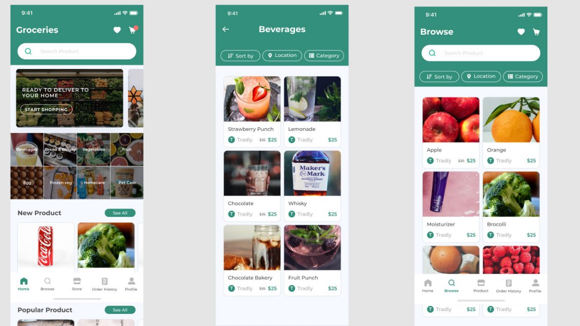 Free Figma Ecommerce App Template - Figma Template