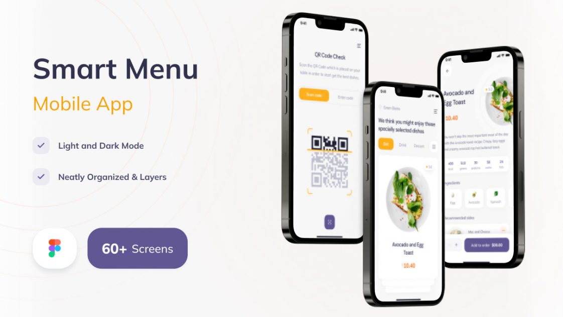 Free Figma Delivery App Concept Template - Figma Template