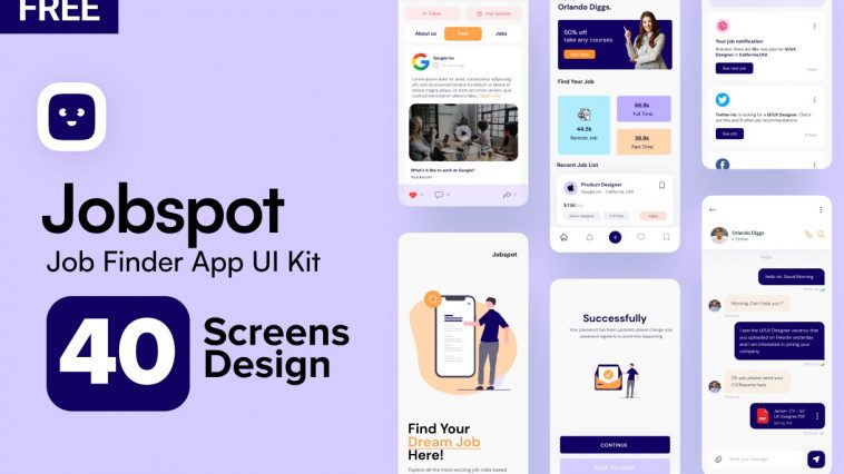 Free Figma Real Estate App UI Kit - Figma Template
