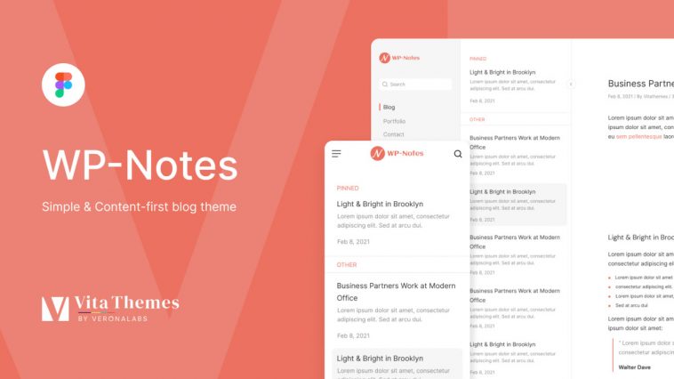 Note Taking App UI Figma - Free Figma Template
