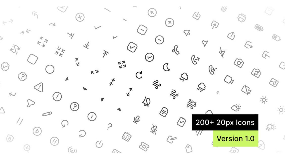 Free UI Icons Figma – Lexicon - Free Figma Template