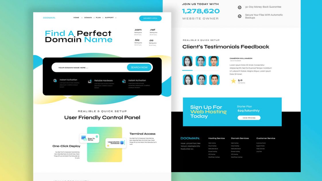 Free ChatGPT Chatbot Website Template Figma file - Figma Template