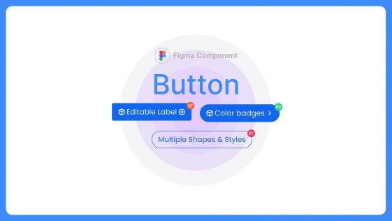 Free Button Component for Figma - Free Figma Template